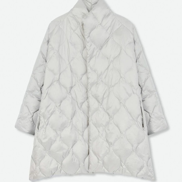 Jarbo | Jackets & Coats | Jarbo Cortina Oversized Down Jacket In Oyster ...
